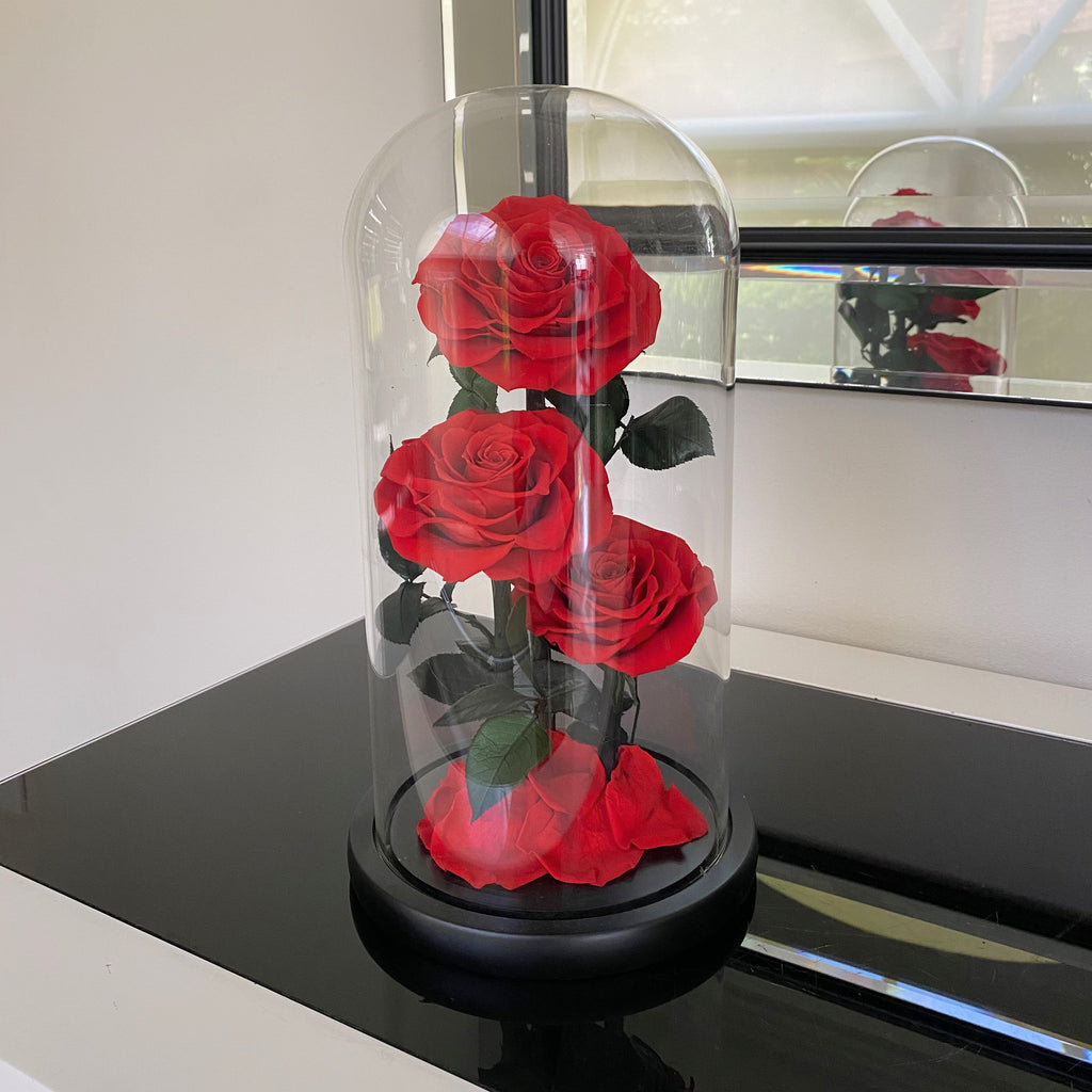 Forever Rose 3 Stem - Red– My Forever Rose Australia